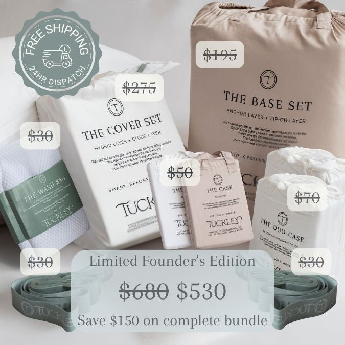 The Founder's Edition Base Bundle – Tuckley Bedding